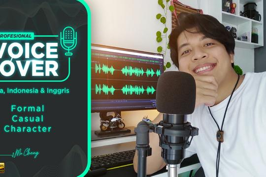Voice Over Laki-Laki Profesional Harga Terbaik!