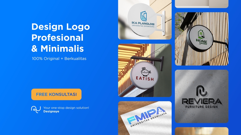 LOGO PROFESIONAL & MINIMALIS (GRATIS KONSULTASI)