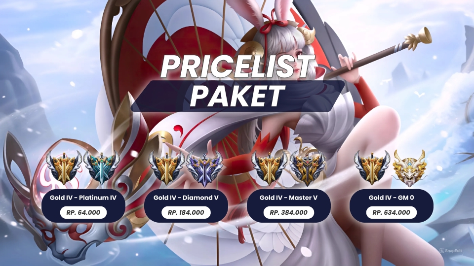 Joki Rank Honor of Kings ( HoK )