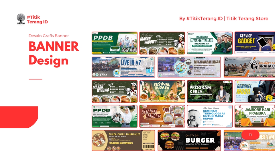 JASA DESIGN BANNER | Print Out | High Resolusi | UMKM & Bisnis