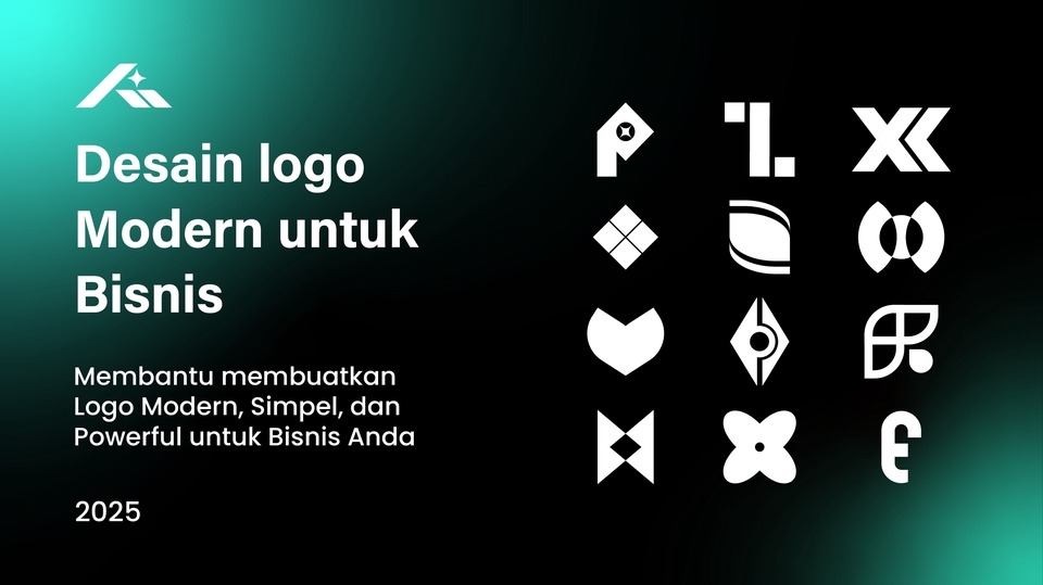 DESAIN LOGO MODERN, PROFESIONAL & MINIMALIS