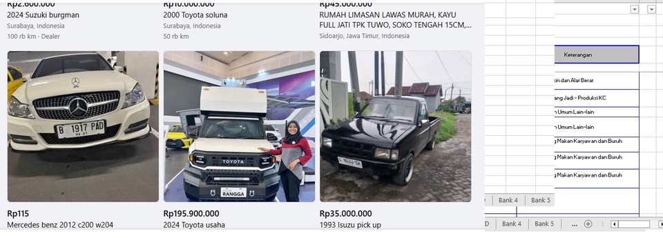 Jasa Riset Harga / Pasar sebuah produk / jasa daerah jawa timur
