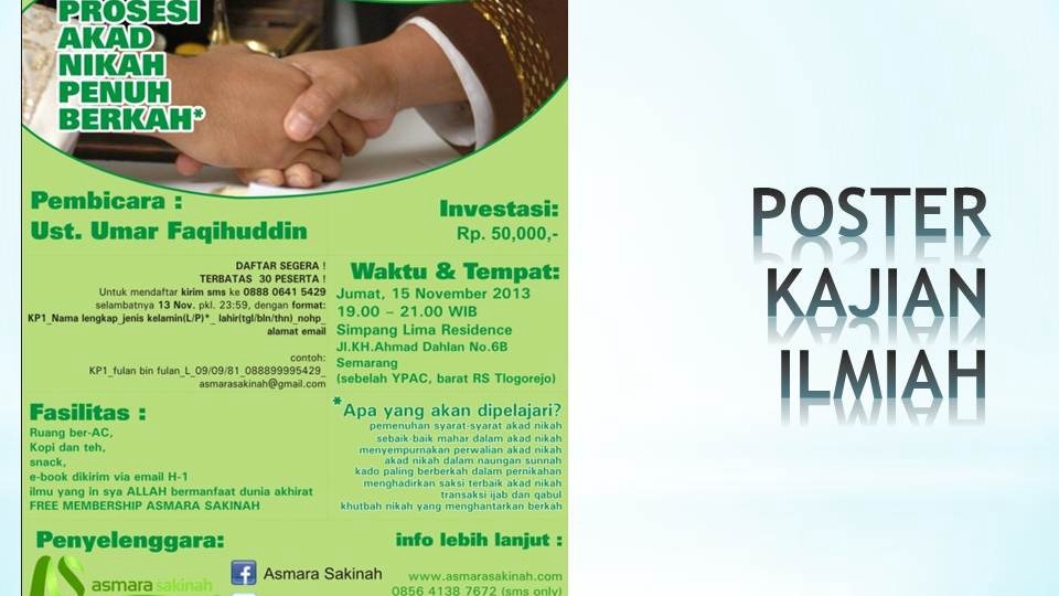 POSTER ILMIAH (JURNAL/ PUBLIKASI/ PKM/ PIMNAS)