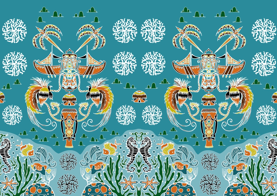 DESAIN MOTIF BATIK UNTUK BATIK TULIS, BATIK CAP, DAN BATIK PRINTING