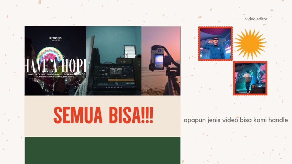 JASA EDITOR VIDEO | SEMUA BISA