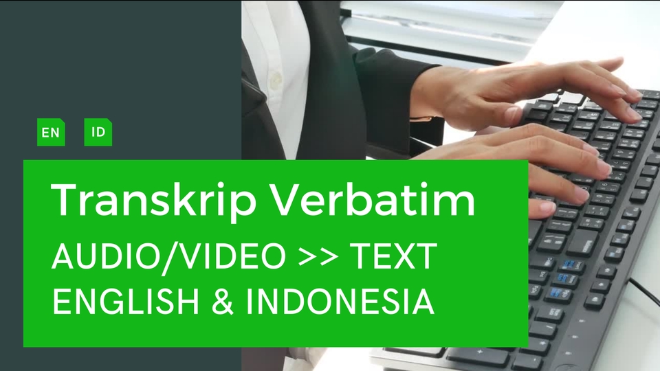 TRANSKRIP AUDIO / VIDEO TO TEXT ENGLISH (CEPAT DAN AKURAT)