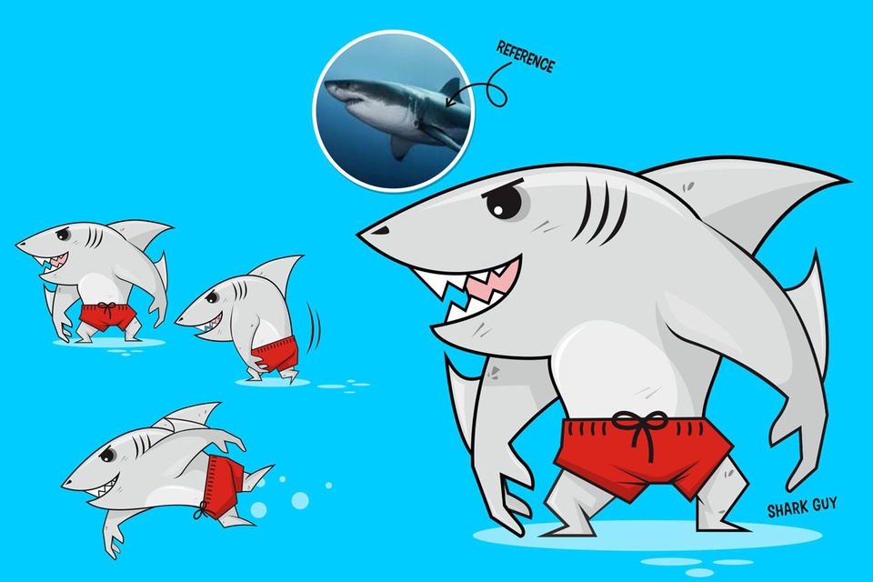 Desain Maskot 2D Profesional