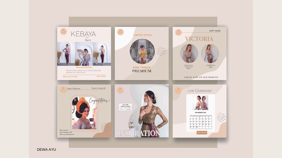 DESIGN FEED IG, BANNER, POSTER, BROSUR, ONE DAY SERVICE