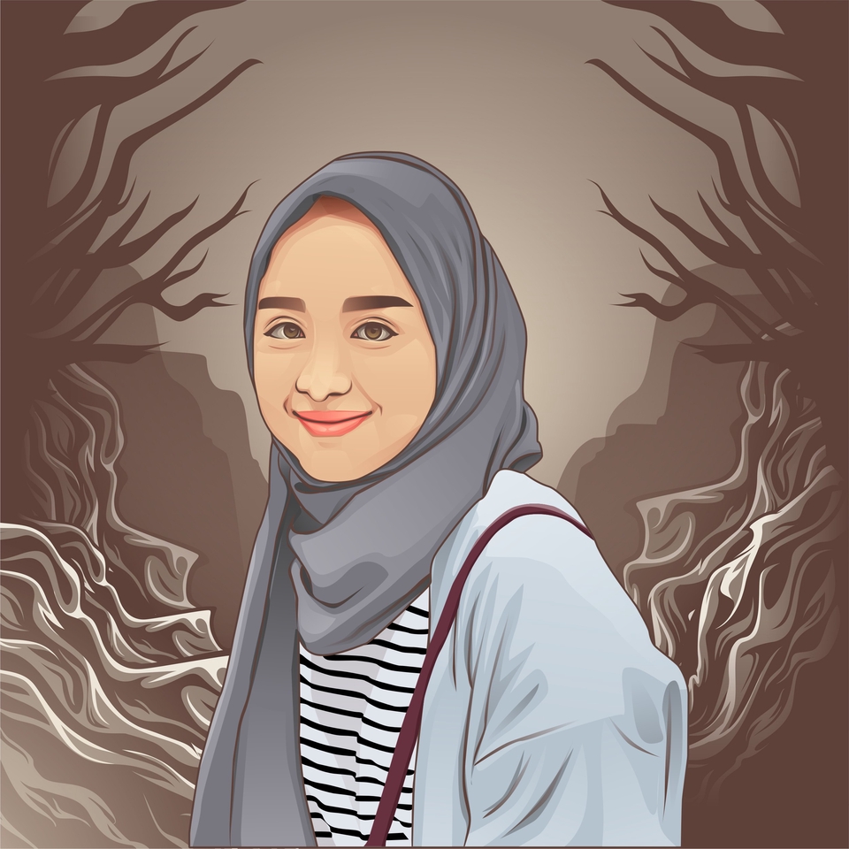 JASA VECTOR POTRAIT SEHARI JADI