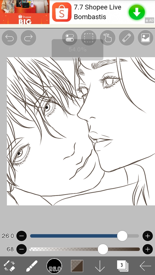 Ilustrasi Karakter Anime,Fanart, lukisan dan Manga