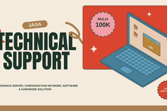 Technical Support (Jaringan, Website, Toubleshooting)