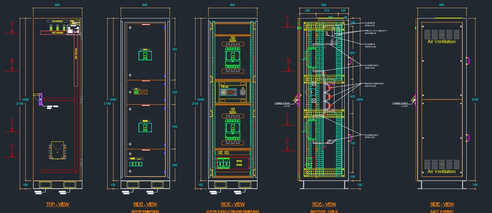 DESIGN ELECTRICAL PANEL DISTRIBUTION - LV