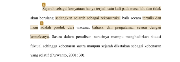 Parafrase Tulisan/Teks/Naskah