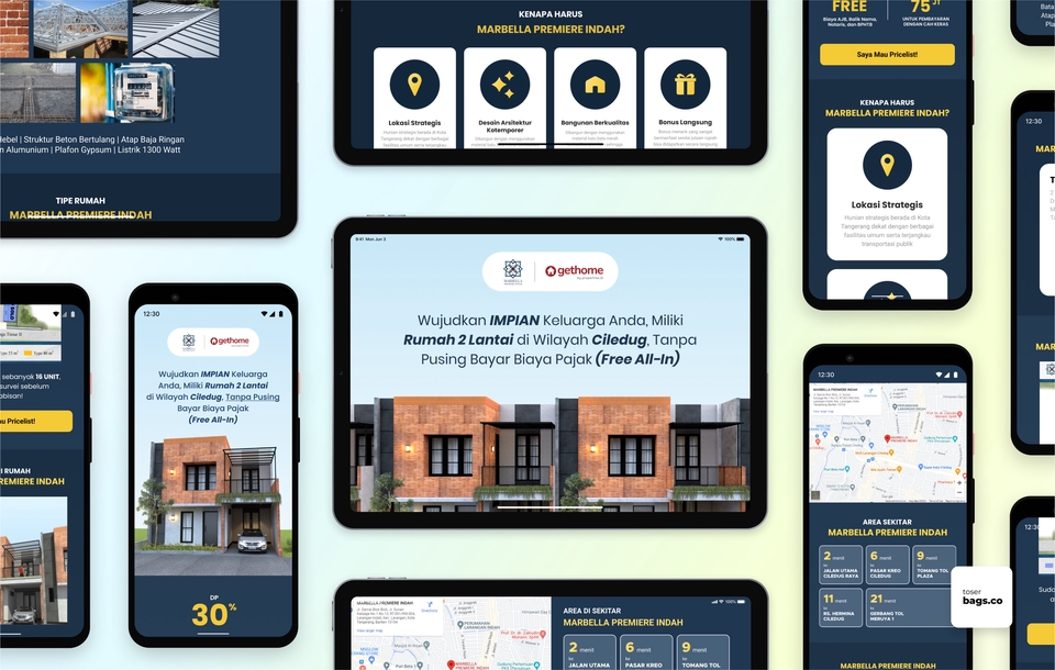 Jasa Desain & Bikin Landing Page | Figma, WordPress, Elementor