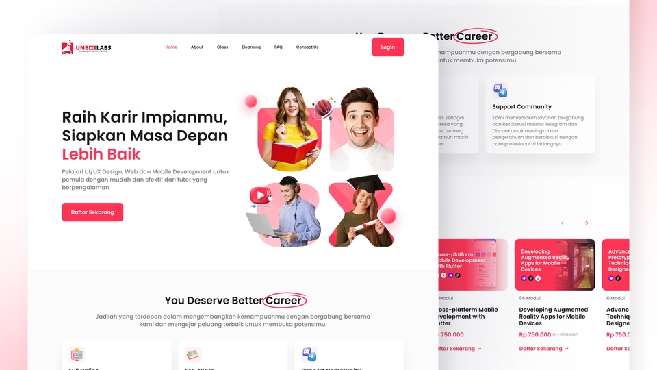 UI/UX Design - Figma dengan Style Guide, Components, Design System ...