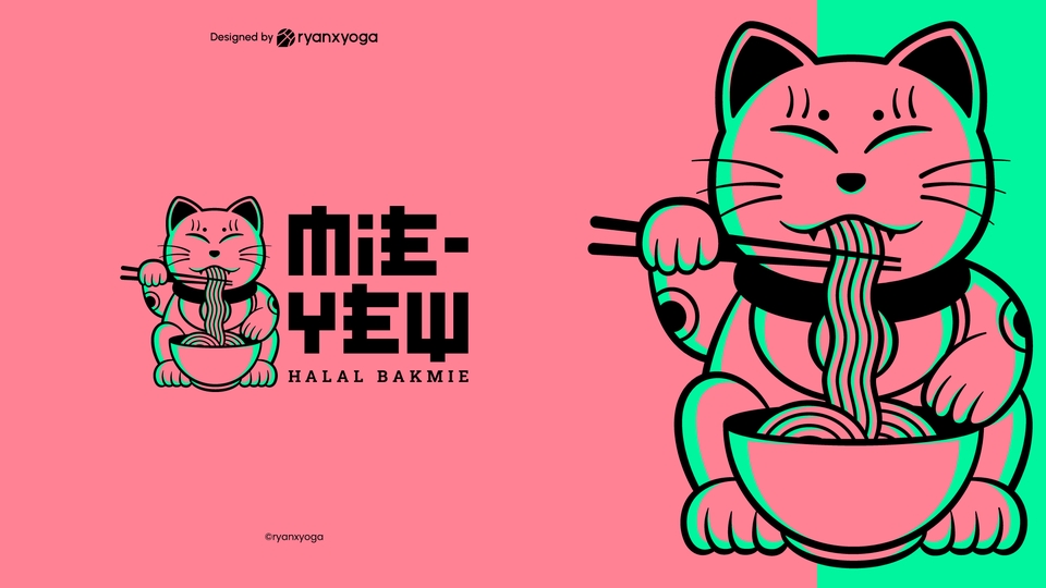 Desain Logo Karakter Ilustrasi - Bebas Revisi Sampai Jadi