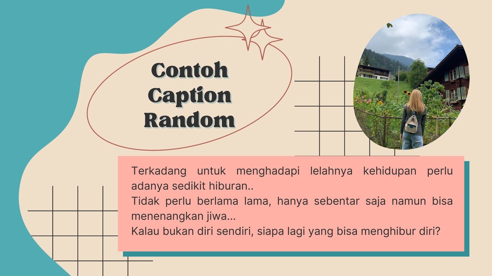 Membuat Caption Sosial Media
