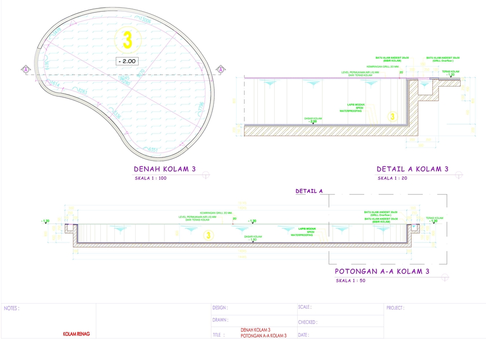AutoCAD 2D-Shop Drawing-DED-As Built-IMB | 7000/m2 | Desain Rumah-Ruko ...