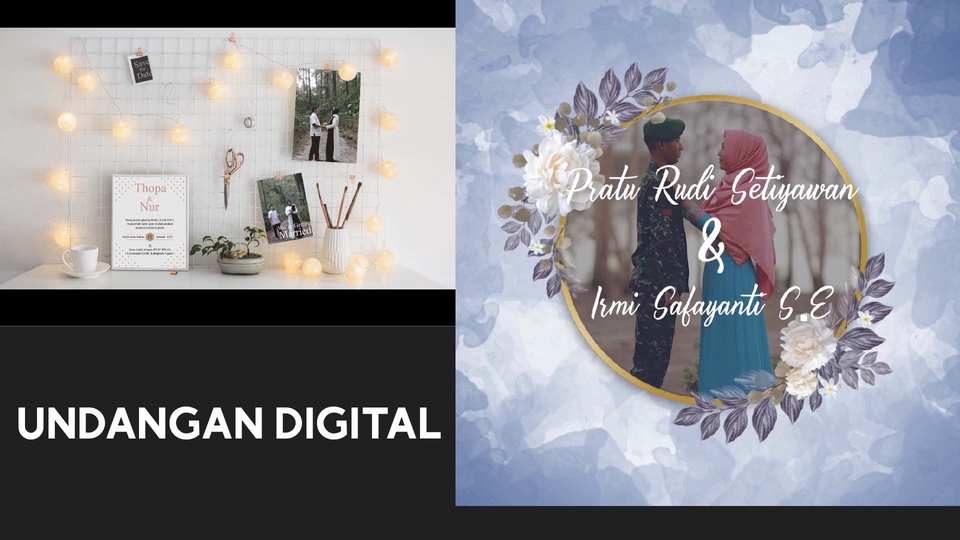 VIDEO EDITING KUALITAS TERBAIK | Wedding, Promo, Undangan Digital ...