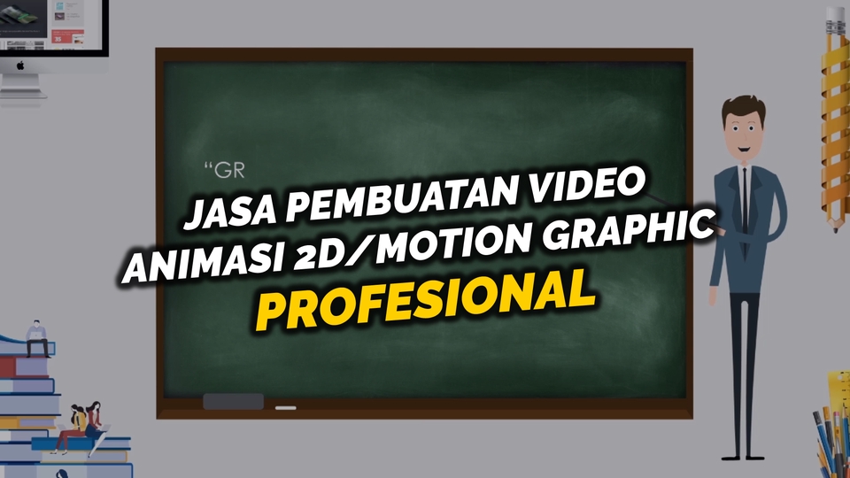 Jasa Pembuatan Animasi 2d & Motion Graphic Profesional 24 JAM