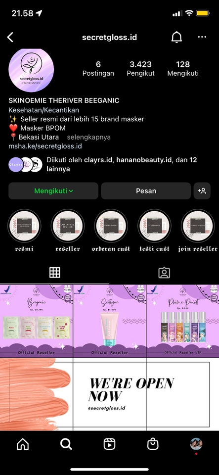 DESAIN FEEDS IG SAMBUNG