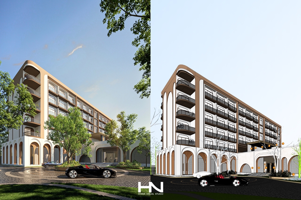 สตูดิโอเรนเดอร์งาน 3D Perspective/Animation อาคารทุกรูปแบบ ภายนอก/ภายใน ครบวงจร