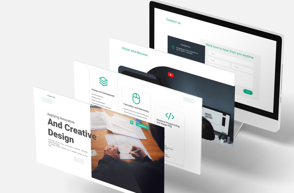 Design Web User Interface Murah