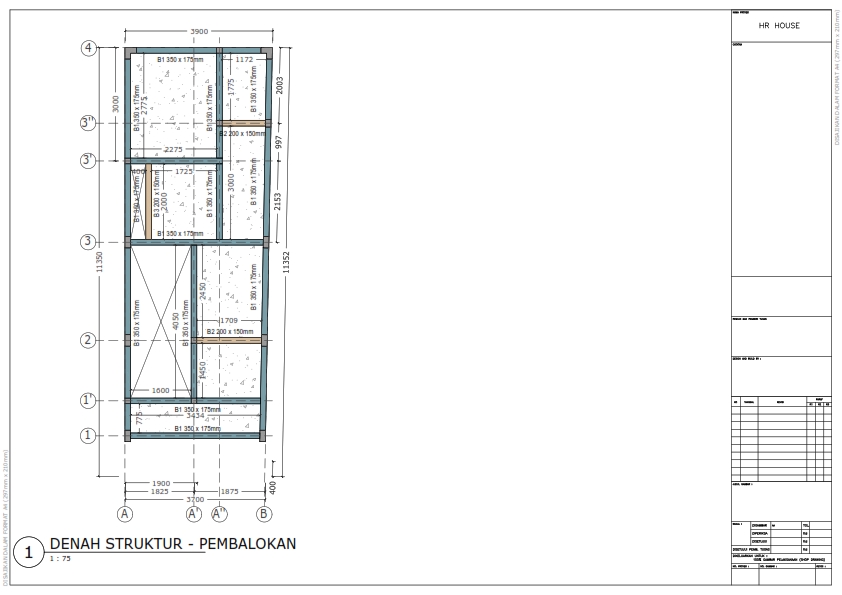 Jasa Drafting / Mebuat Gambar Kerja