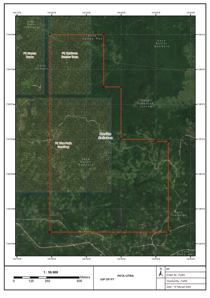 Pembuatan Peta, Pengolahan dan Analisis Data Spasial dengan ArcGIS