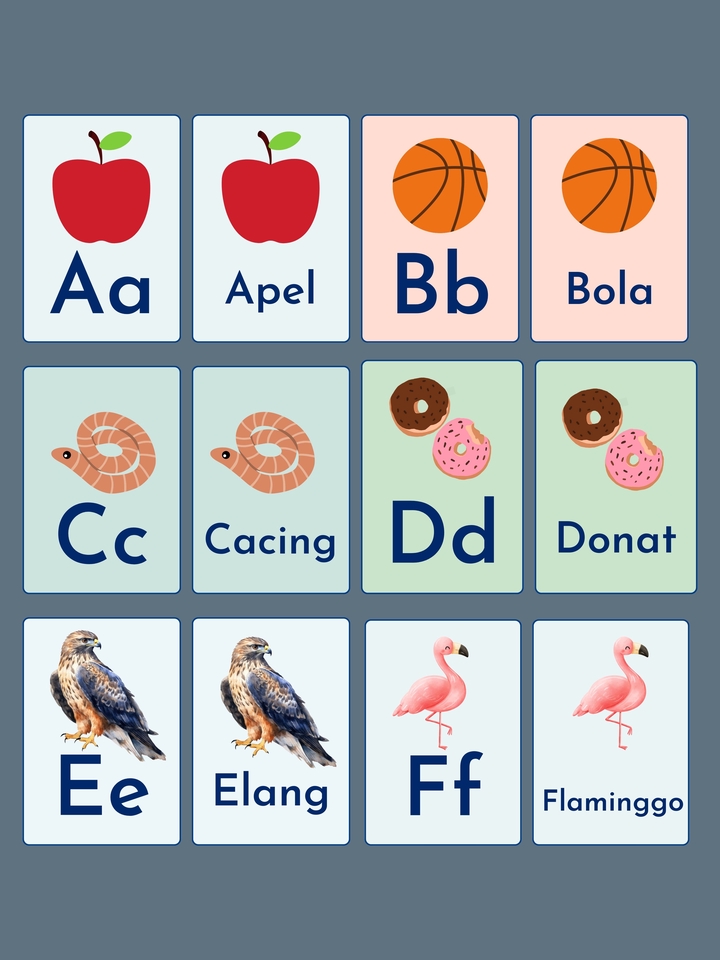 Jasa Pembuatan Worksheet Lembar Kerja Siswa Flash Card PG TK SD SMP SMA