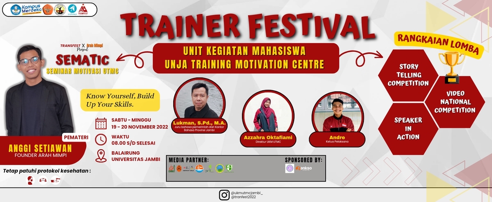 Desain banner, pamflet, grafis. 1 hari selesai.