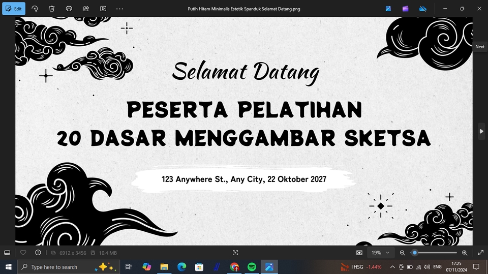 Membuat banner bagus dan unik sesuai kebutuhan anda