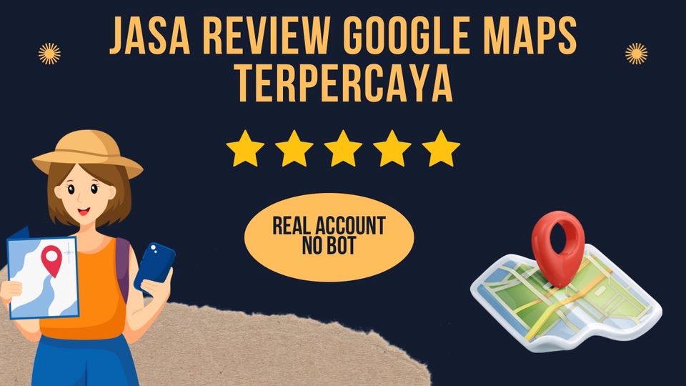 Jasa Review Google Maps Terpercaya (Akun Local Guide Level 4) Akun Asli No Bot