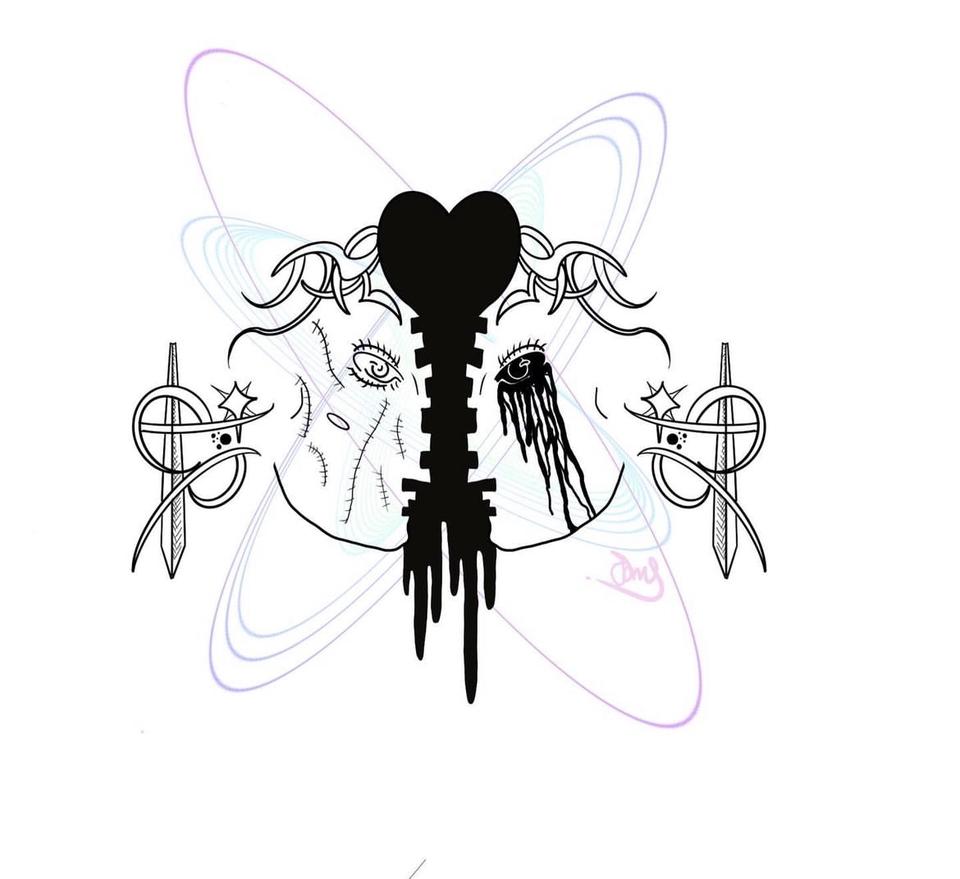 รับออกแบบรอยสัก tattoo design Style y2k/minimal/blackwork/oldschool ...