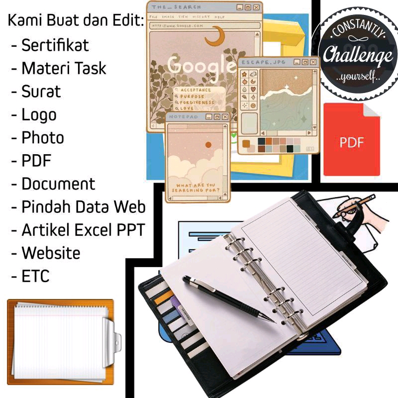 Buat / Edit Dokumen Murah langsung jadi