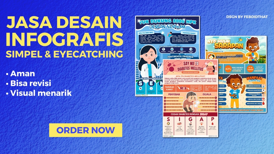 Desain Infografis Menarik | Edukasi Masyarakat