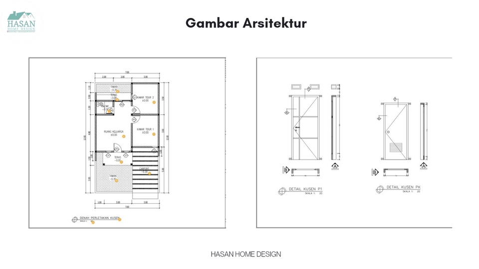 Jasa Gambar Kerja 2D Lengkap untuk Perizinan Bangunan Gedung (PBG)