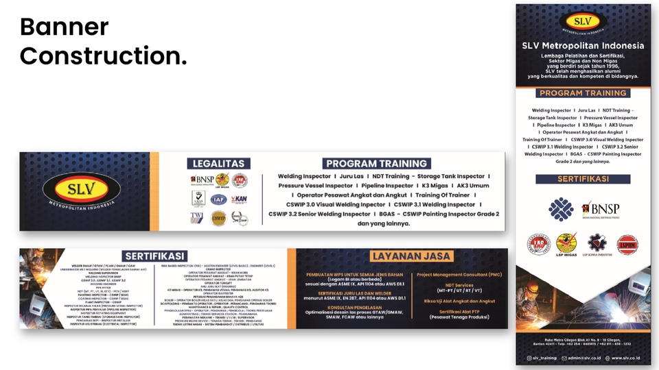 Desain Banner/Spanduk Kreatif dan Bisnis