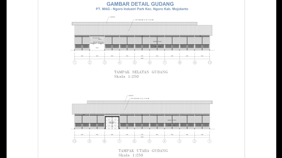Desain Bangunan 2D Rumah, Ruko, Gedung, Sekolah, Gudang, Rumah sakit ...