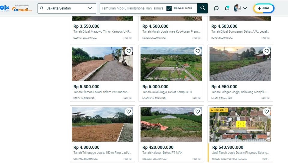 Admin Posting Iklan Property di OLX, Lamudi, Rumah123, dll