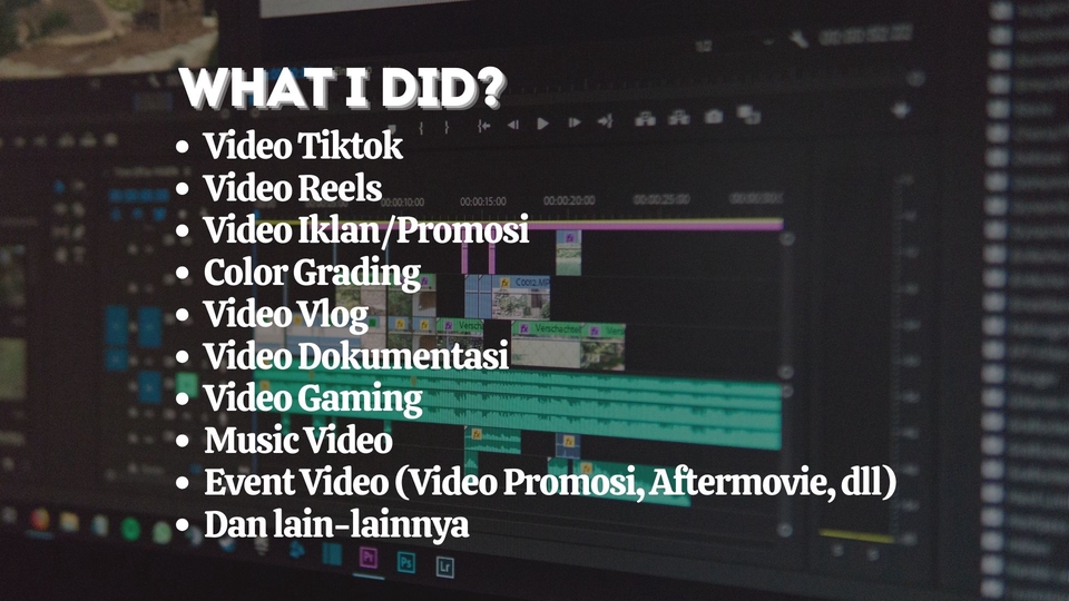 JASA EDITING VIDEO PROFESIONAL ║ HARGA TEMAN, KUALITAS SULTAN