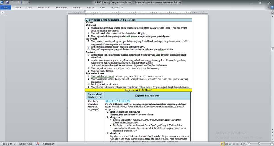 Pengetikan Ulang Dokumen (PDF atau JPG) ke Doc. RAPI