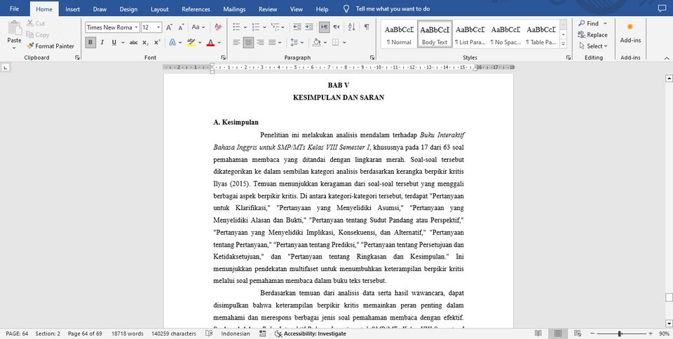 Elevate Your Manuscript: English and Indonesian Proofreading