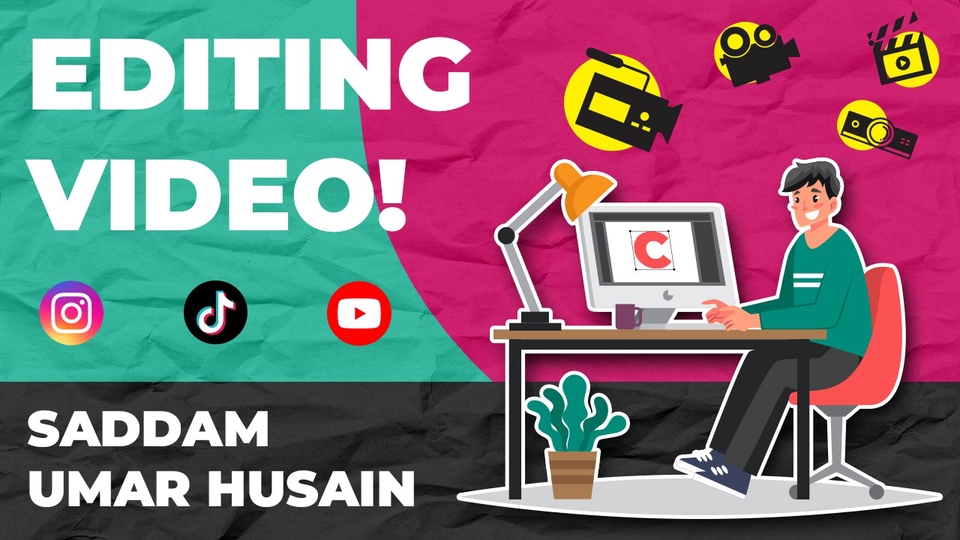 Editing Video Tiktok,Youtube,Profile, dan Video Cinematic