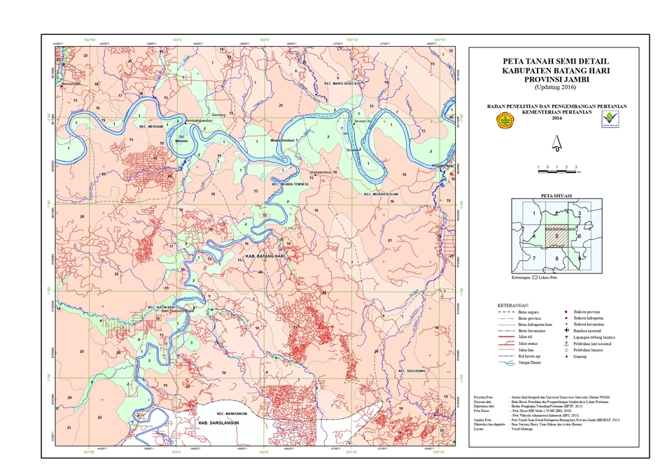 Pembuatan peta Arcgis