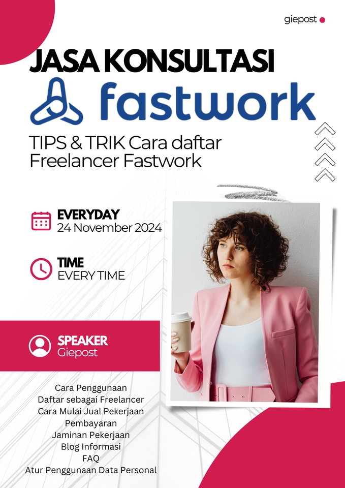 Jasa Konsultasi Daftar Freelancer Fastwork cocok bagi yg orang awam, freelancer pemula!
