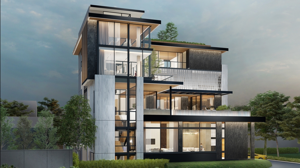 รับทำภาพ 3D Perspective EXTERIOR / INTERIOR & รับขึ้นงาน 3D Model