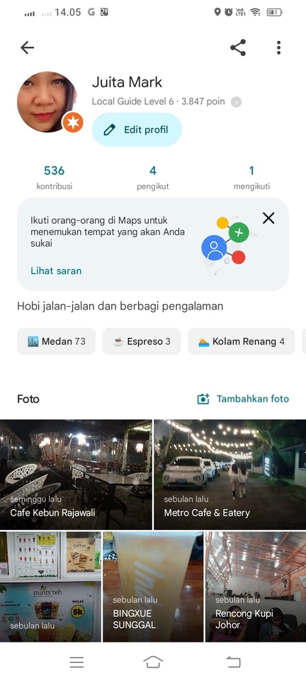 Jasa Review Google Maps Local Guide Level 6, 100% organik bukan bot, Murah, Gercep & Terpercaya,