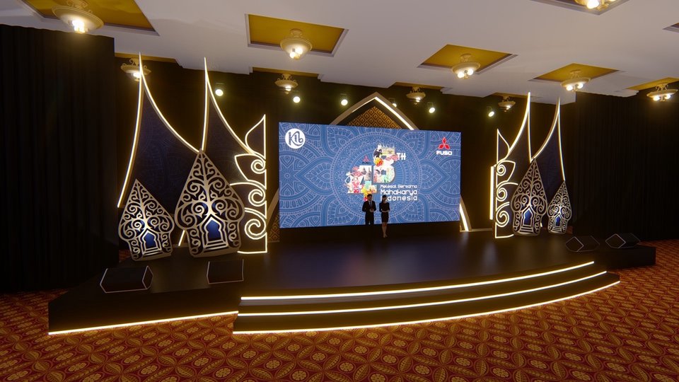 3D Design Event / Exhibition / Booth / Stage / Virtual Stage CEPAT 2 ...