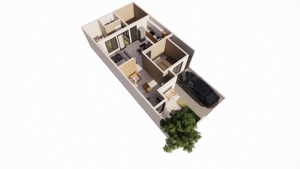 3D DENAH VISUAL